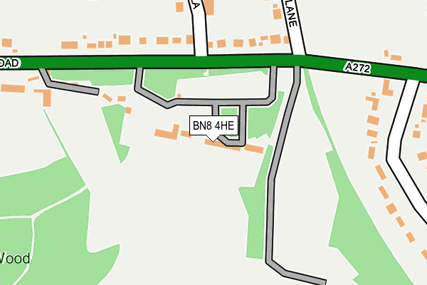 BN8 4HE maps, stats, and open data