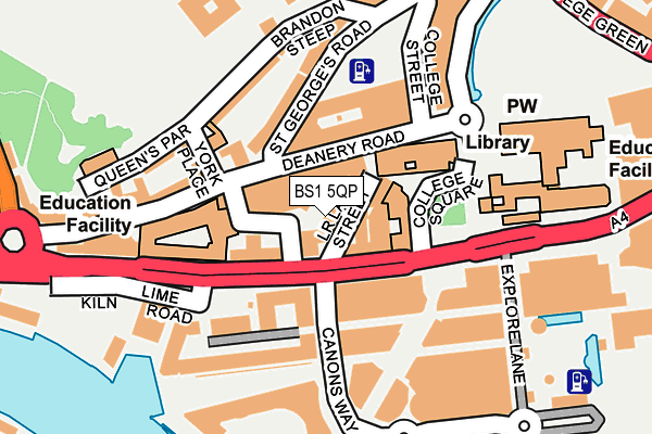 BS1 5QP maps, stats, and open data
