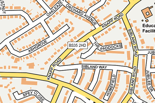 BS35 2HD maps, stats, and open data