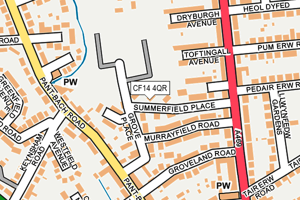 CF14 4QR maps, stats, and open data