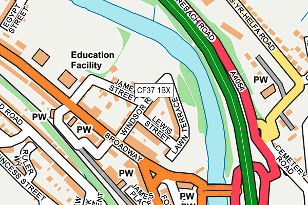 CF37 1BX maps, stats, and open data