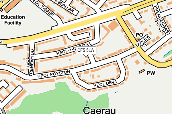 CF5 5LW maps, stats, and open data