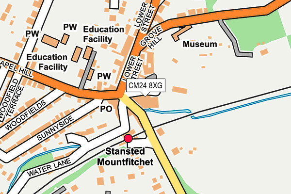 CM24 8XG maps, stats, and open data