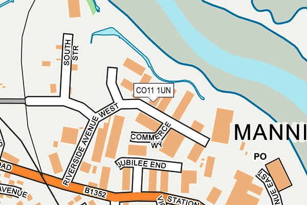 CO11 1UN maps, stats, and open data