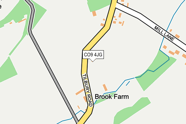 CO9 4JG maps, stats, and open data