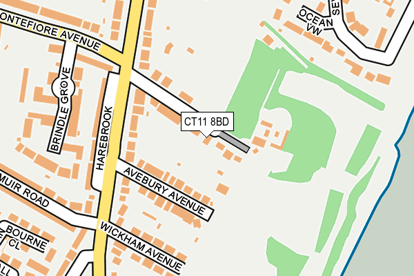 CT11 8BD maps, stats, and open data