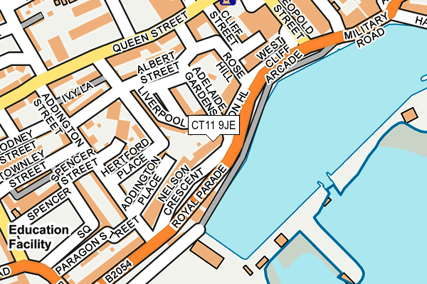 CT11 9JE maps, stats, and open data