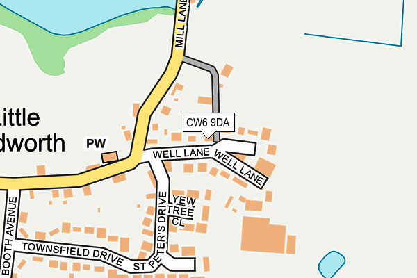 CW6 9DA maps, stats, and open data