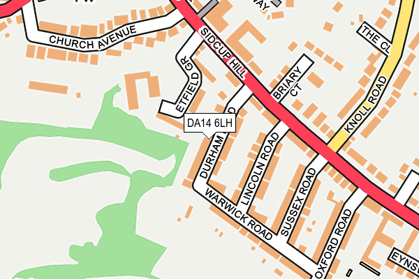 DA14 6LH maps, stats, and open data