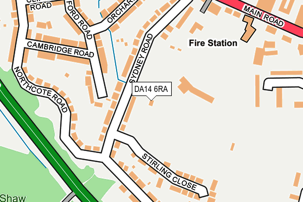 DA14 6RA maps, stats, and open data