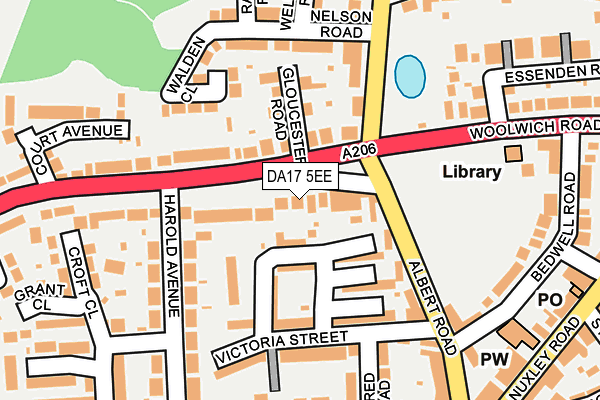 DA17 5EE maps, stats, and open data