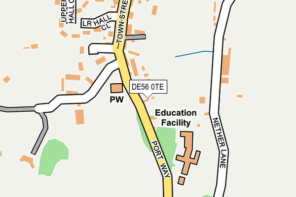 DE56 0TE maps, stats, and open data