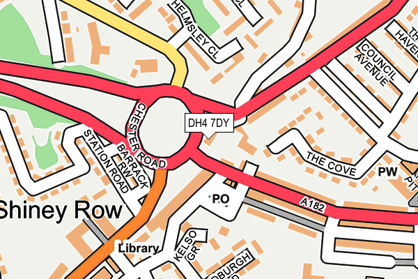 DH4 7DY maps, stats, and open data