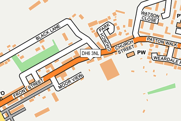 DH6 3NL maps, stats, and open data
