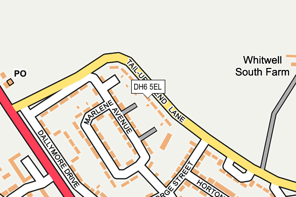 DH6 5EL maps, stats, and open data