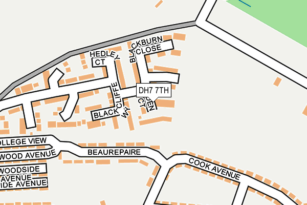DH7 7TH maps, stats, and open data