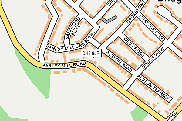 DH8 8JR maps, stats, and open data