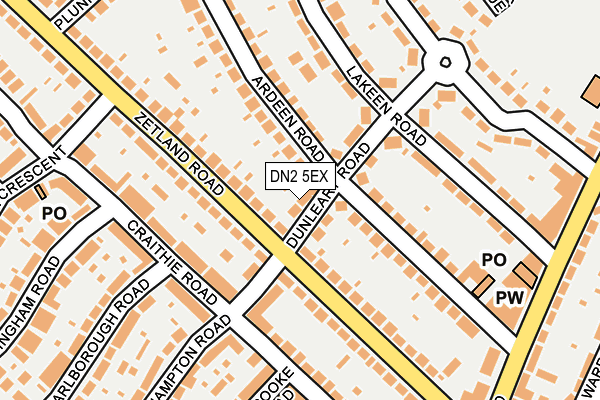 DN2 5EX maps, stats, and open data