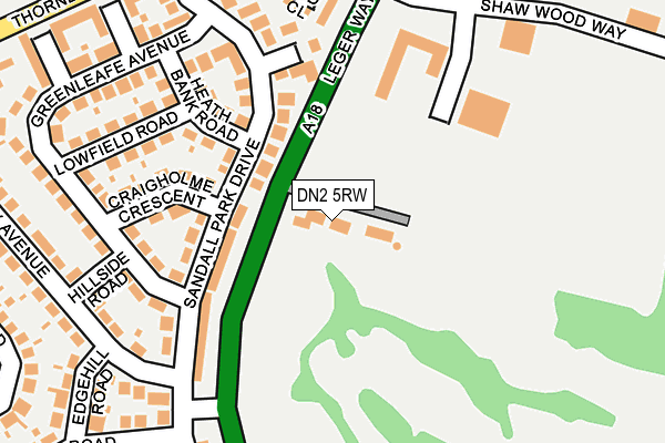 DN2 5RW maps, stats, and open data