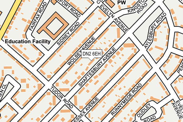DN2 6EH maps, stats, and open data
