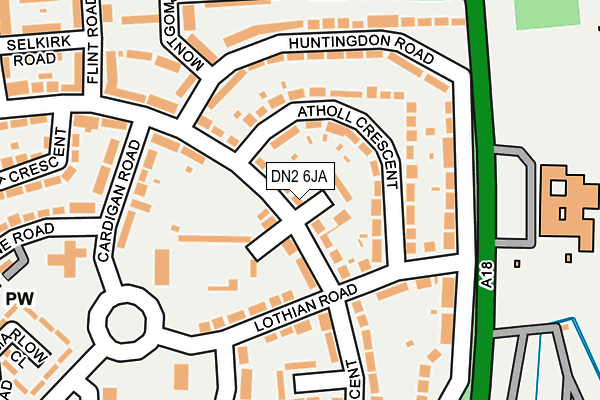 DN2 6JA maps, stats, and open data