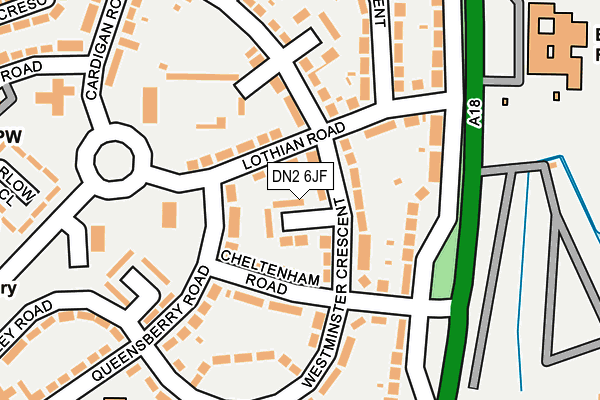 DN2 6JF maps, stats, and open data