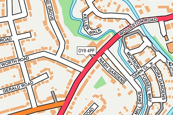 DY8 4PF maps, stats, and open data