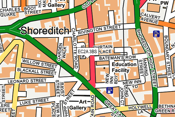 EC2A 3BS maps, stats, and open data
