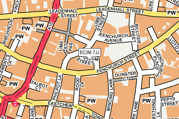 EC3M 7JJ maps, stats, and open data