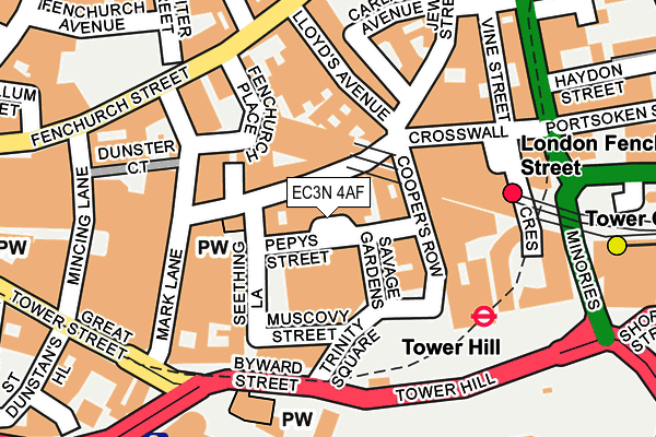 EC3N 4AF maps, stats, and open data