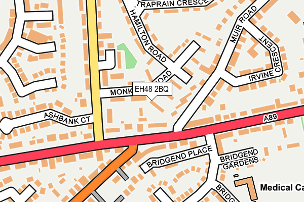 EH48 2BQ maps, stats, and open data
