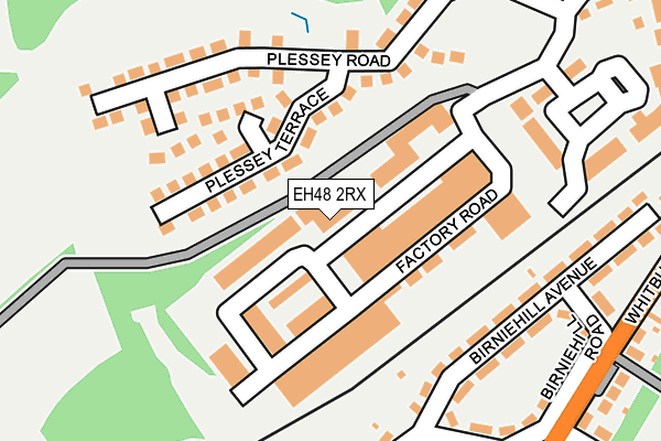 EH48 2RX maps, stats, and open data