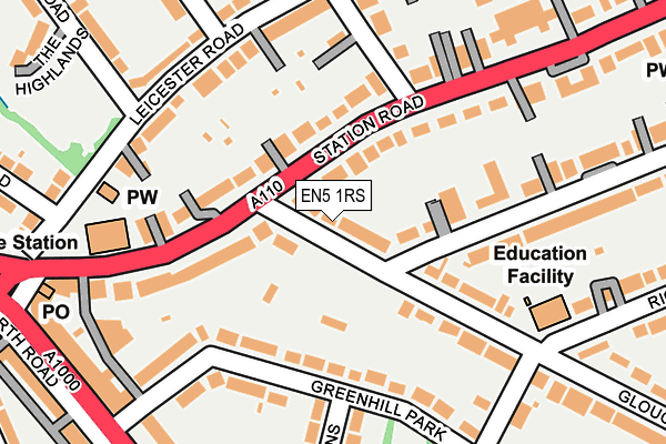 EN5 1RS maps, stats, and open data