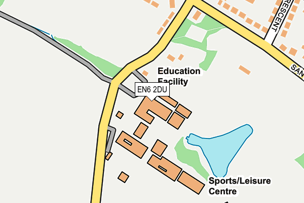 EN6 2DU maps, stats, and open data
