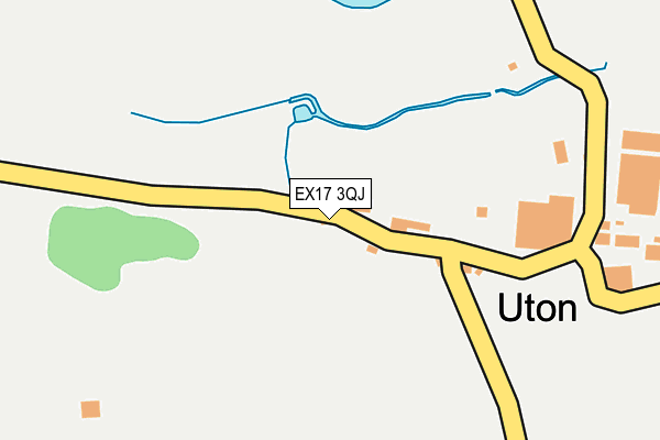EX17 3QJ maps, stats, and open data