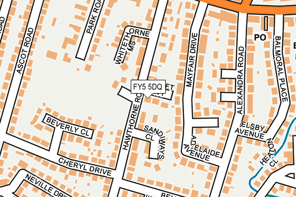 FY5 5DQ maps, stats, and open data
