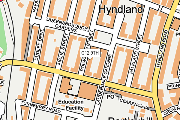 G12 9TH maps, stats, and open data
