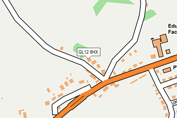 GL12 8HX maps, stats, and open data
