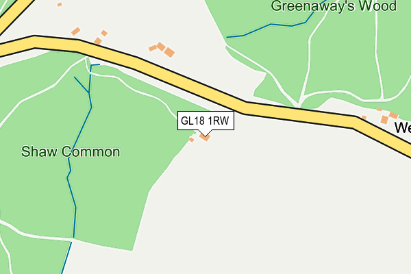 GL18 1RW maps, stats, and open data