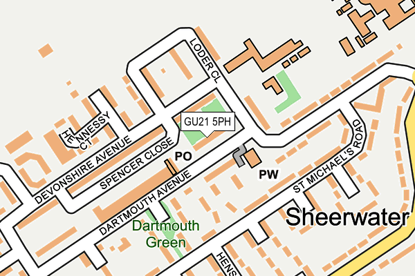 GU21 5PH maps, stats, and open data
