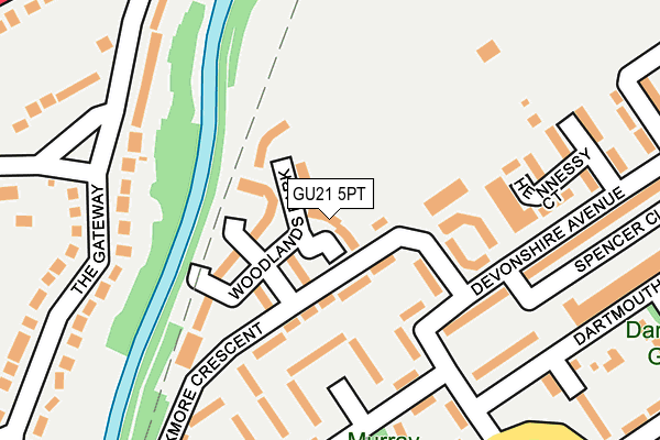 GU21 5PT maps, stats, and open data