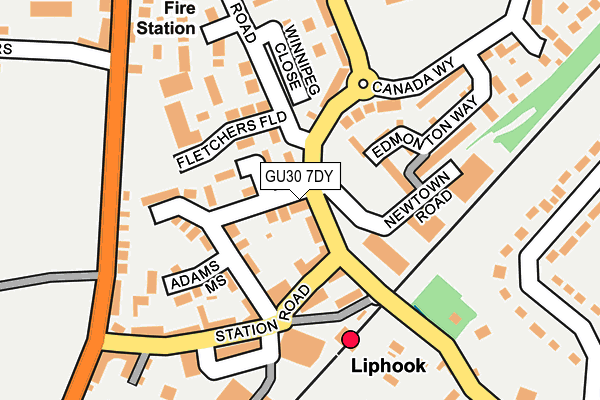 GU30 7DY maps, stats, and open data