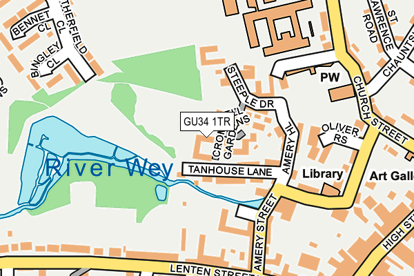 GU34 1TR maps, stats, and open data