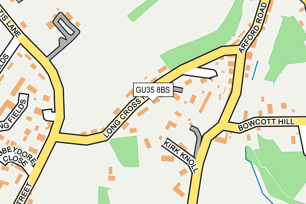 GU35 8BS maps, stats, and open data