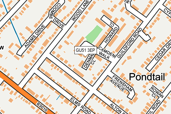 GU51 3EP maps, stats, and open data