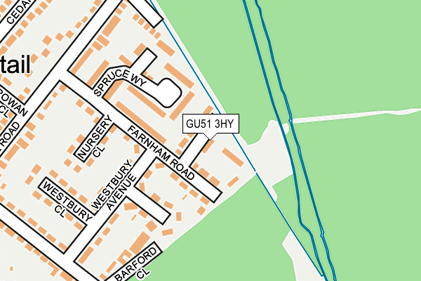 GU51 3HY maps, stats, and open data