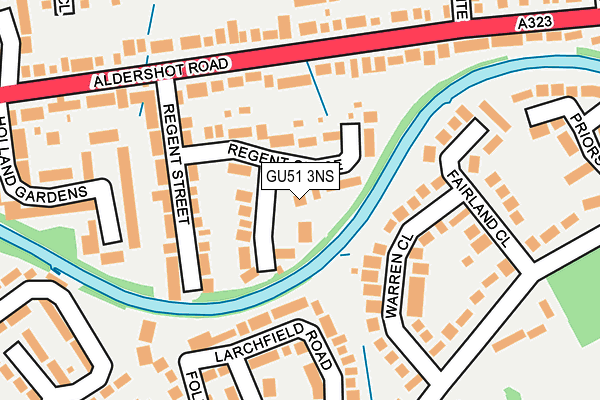 GU51 3NS maps, stats, and open data