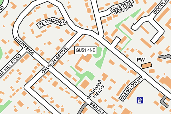 GU51 4NE maps, stats, and open data