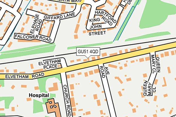 GU51 4QD maps, stats, and open data