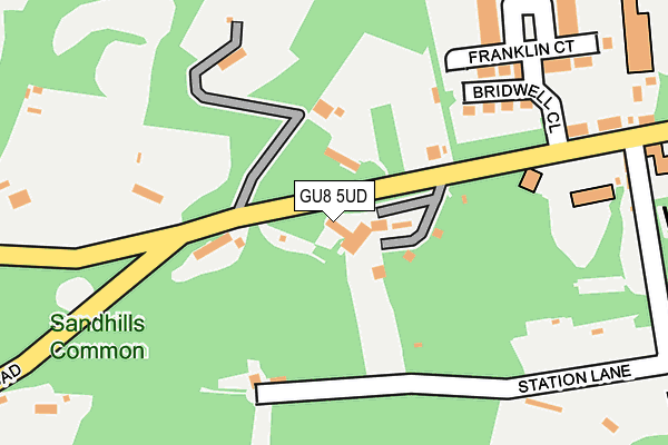 GU8 5UD maps, stats, and open data